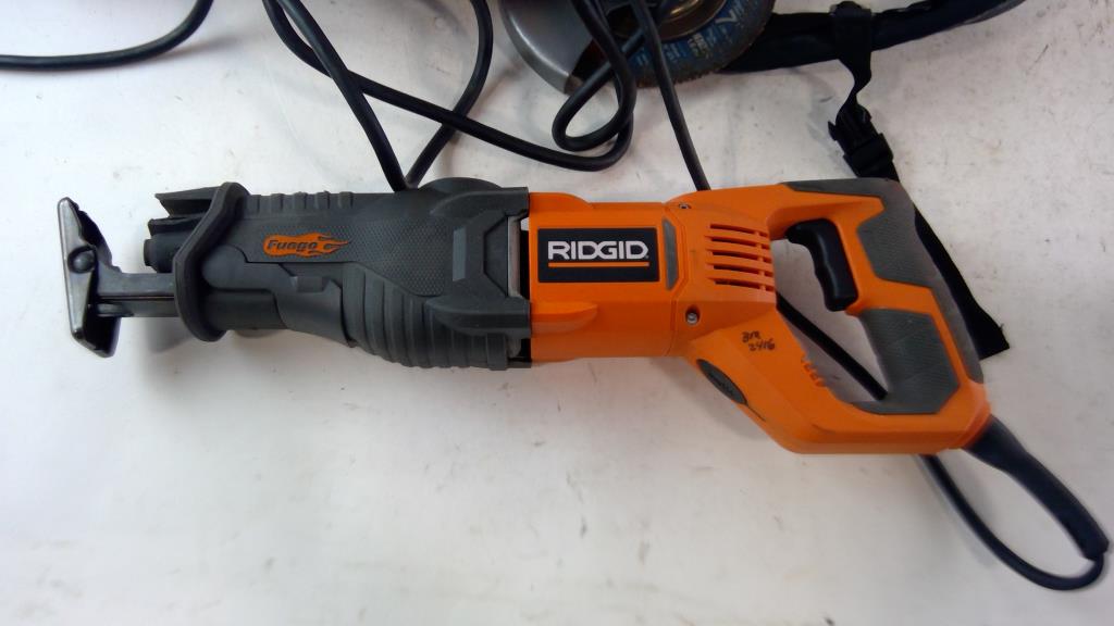 Ridgid Reciprocating Saw And More, 3+ Pieces | Property Room