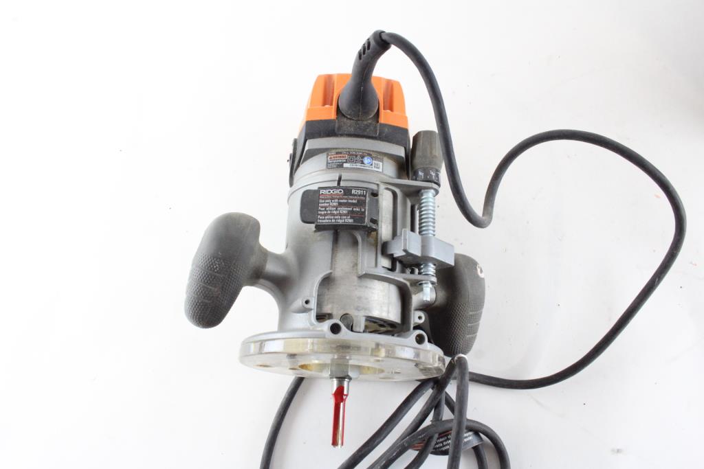 Ridgid Router With Case | Property Room