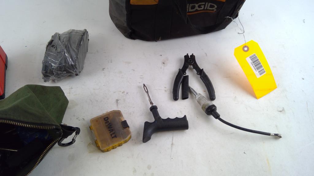 Ridgid Tool Bag And More 5+ Pieces | Property Room