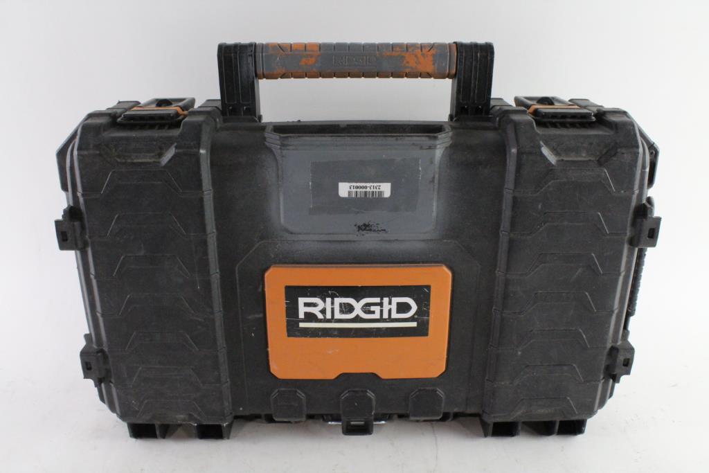 Ridgid Tool Box With Assorted Screws | Property Room