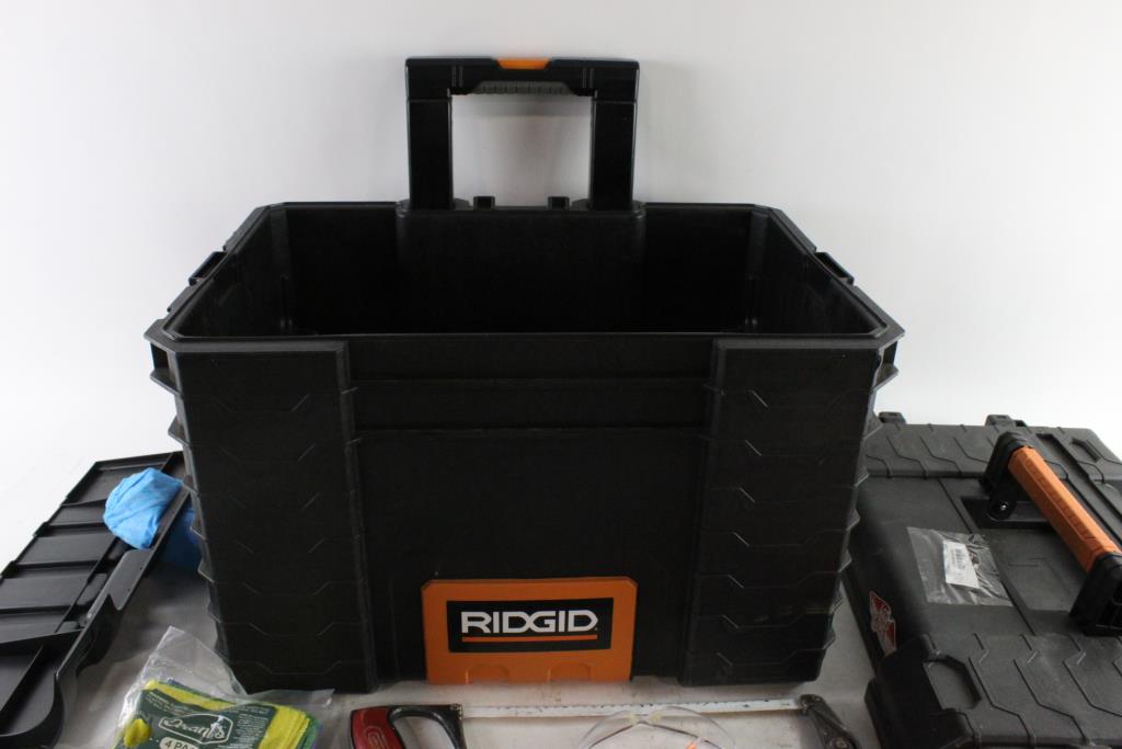 Ridgid Tool Box With Tools, 5+ Pieces | Property Room