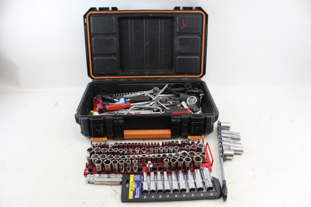 Ridgid Tool Case, Sockets, Ratchet And More: Crafstman 100+ Pieces ...
