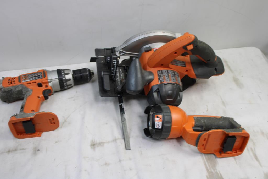 Ridgid Toolbag W/ Misc Tools | Property Room