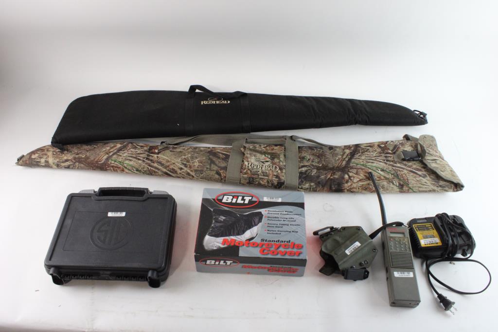 Rifle Cases, SeaRanger Radio & More, 6 Pieces | Property Room