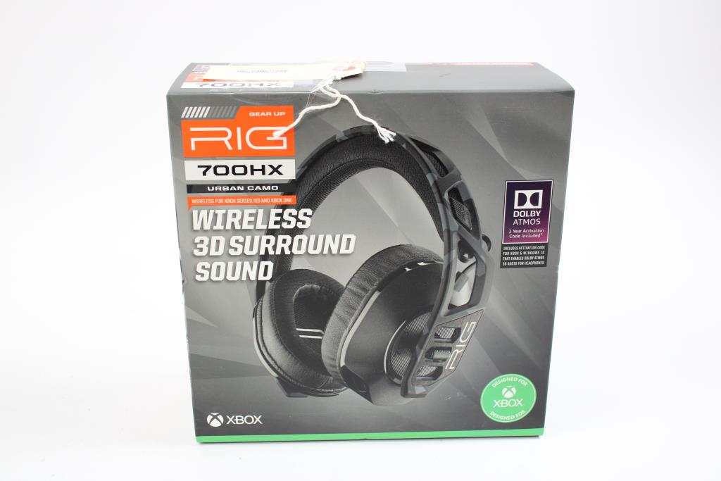 RIG Wireless 3D Surround Sound Headphones | Property Room