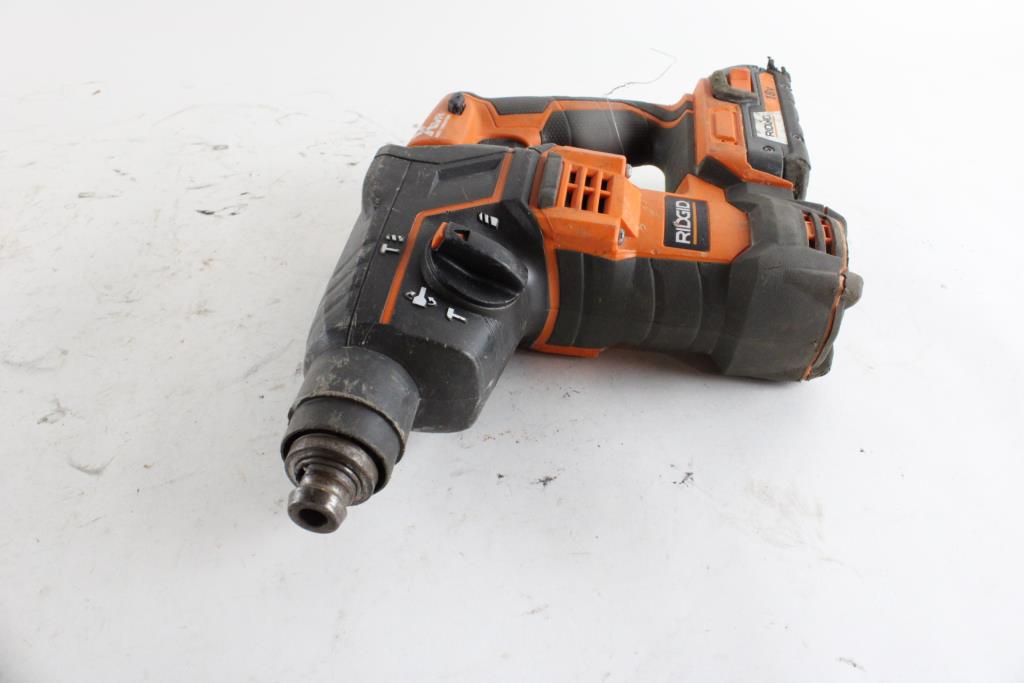 Rigid 18v Octane Cordless Brushless Rotary Hammer | Property Room