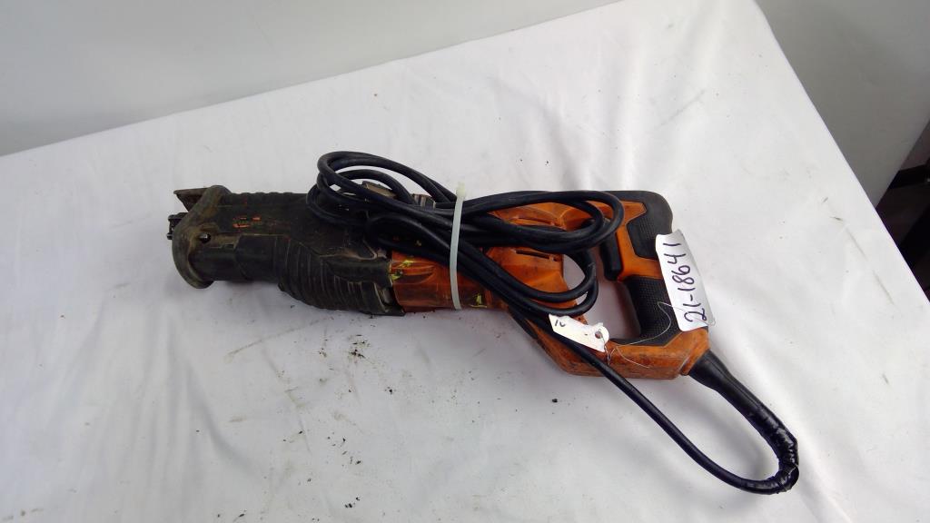 Rigid Fuego Corded Reciprocating Saw | Property Room