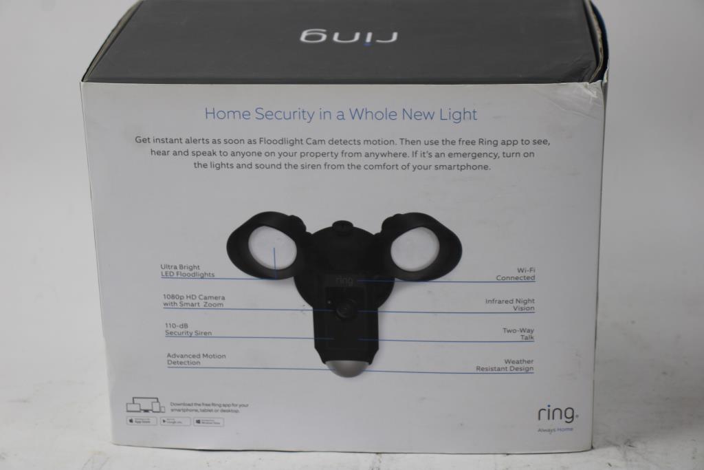 Ring Floodlight Cam, Motion Activated Security Camera | Property Room