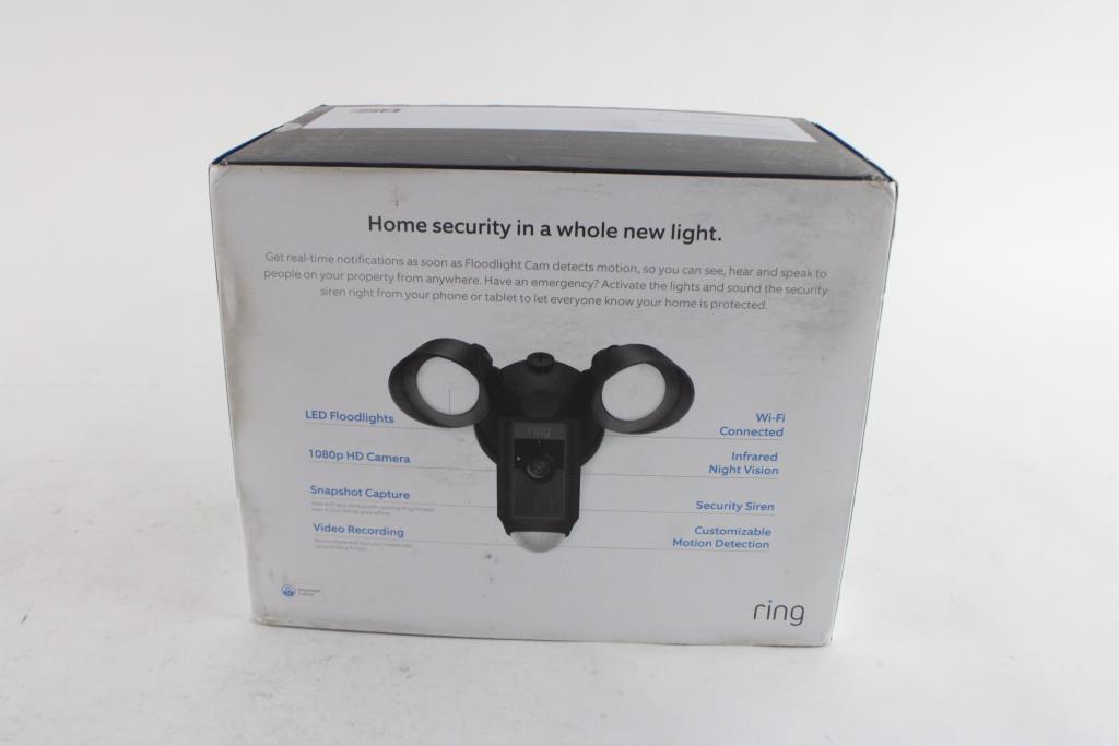Ring Motion Activated Security Camera & Floodlight With Two-Way Talk ...