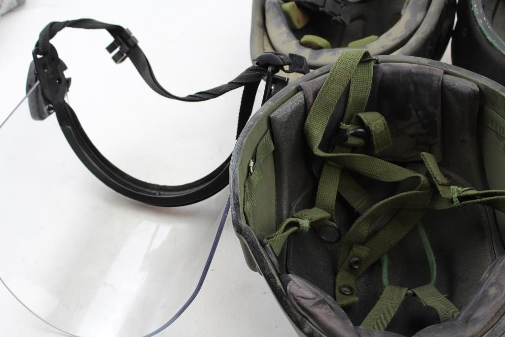 Riot Helmets, Paulson Face Shield: 5 Pieces | Property Room