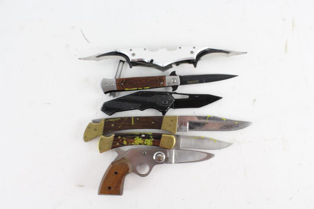 Rite Edge And Other Folding Knives, 6 Pieces | Property Room