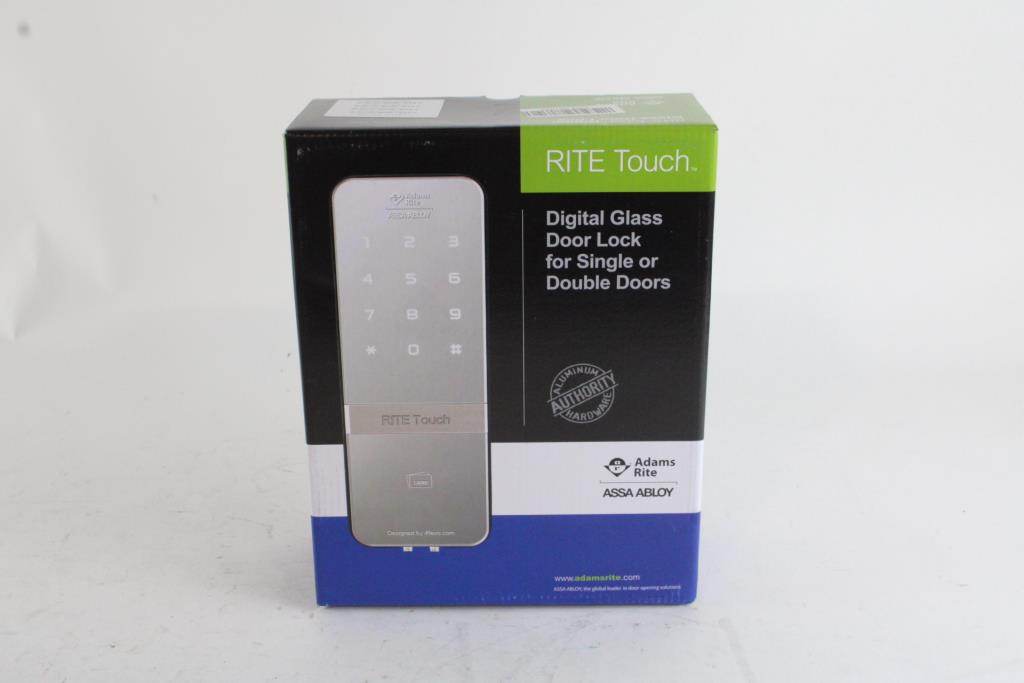 Rite Touch Digital Glass Door Lock | Property Room