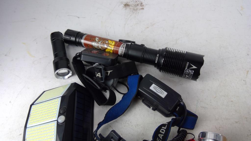 Roadpro LED Head Light, Hyper Tough LED Flashlight, And More, 12 ...