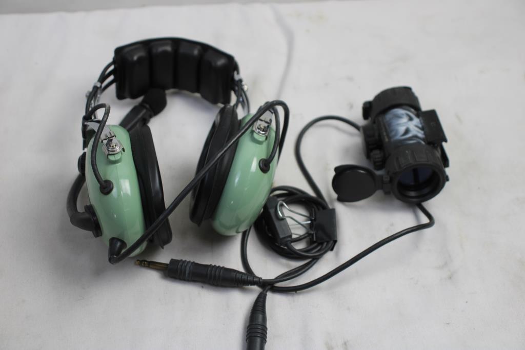 Roadside Emergency Kit, HeadPhones, Rifle scope And More | Property Room