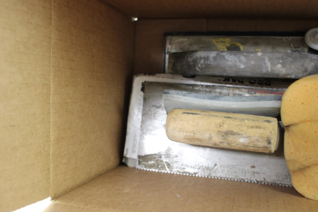 Roberts VCT Trowel, Drywall Sanding Screens, Motor Guard SB-1 Sanding ...