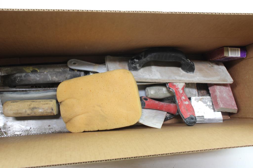 Roberts VCT Trowel, Drywall Sanding Screens, Motor Guard SB-1 Sanding ...