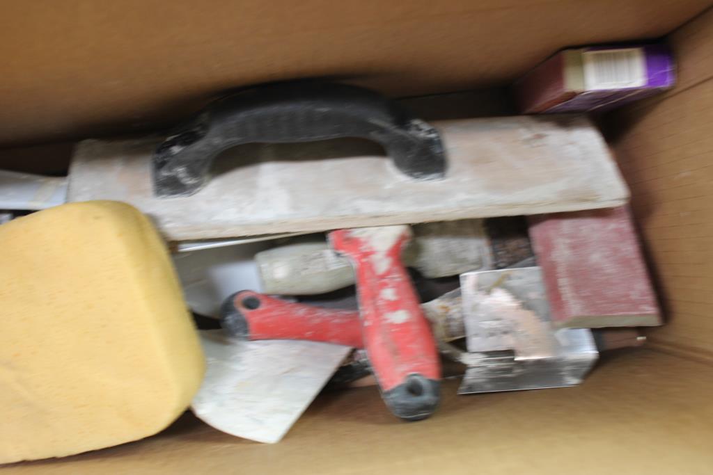 Roberts VCT Trowel, Drywall Sanding Screens, Motor Guard SB-1 Sanding ...