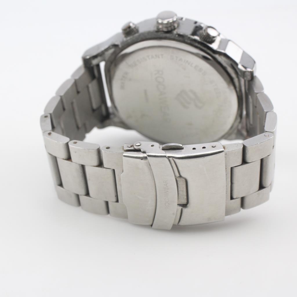 Rocawear Stainless Steel Chronograph Watch | Property Room