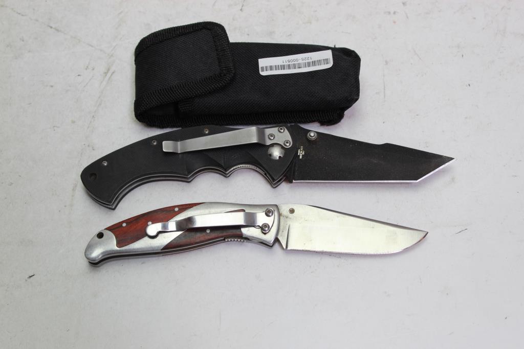 Rock River+ More Folding Blade Knives 2 Pieces | Property Room