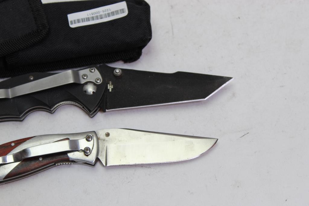 Rock River+ More Folding Blade Knives 2 Pieces | Property Room