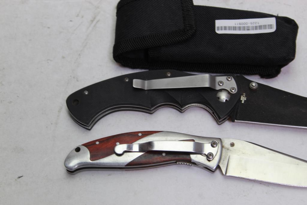 Rock River+ More Folding Blade Knives 2 Pieces | Property Room