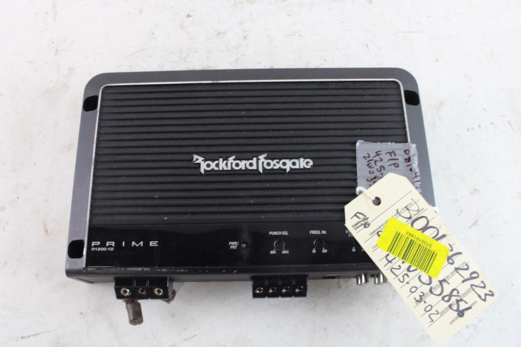 Rockford Fosgate Amplifier | Property Room