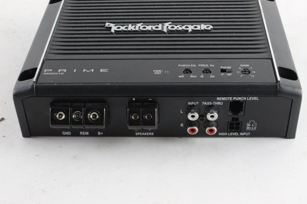 Rockford Fosgate Amplifier | Property Room