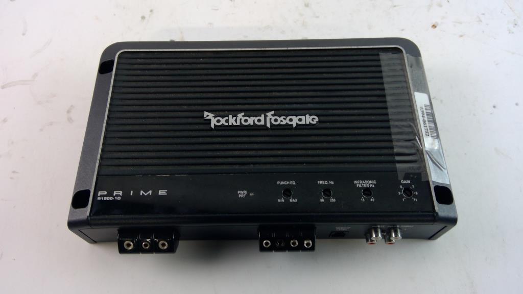 Rockford Fosgate Car Amp | Property Room