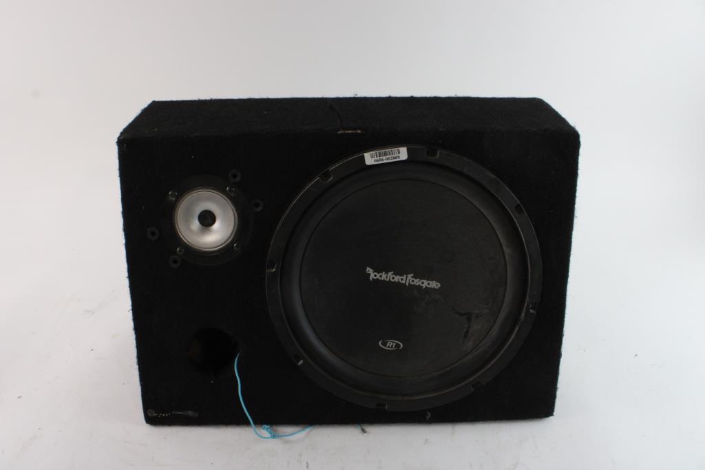 Rockford Fosgate Enclosed R1 12" Subwoofer | Property Room