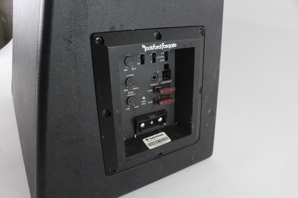 Rockford Fosgate Powered Subwoofer | Property Room
