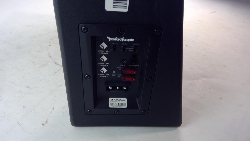 Rockford Fosgate Powered Subwoofer | Property Room