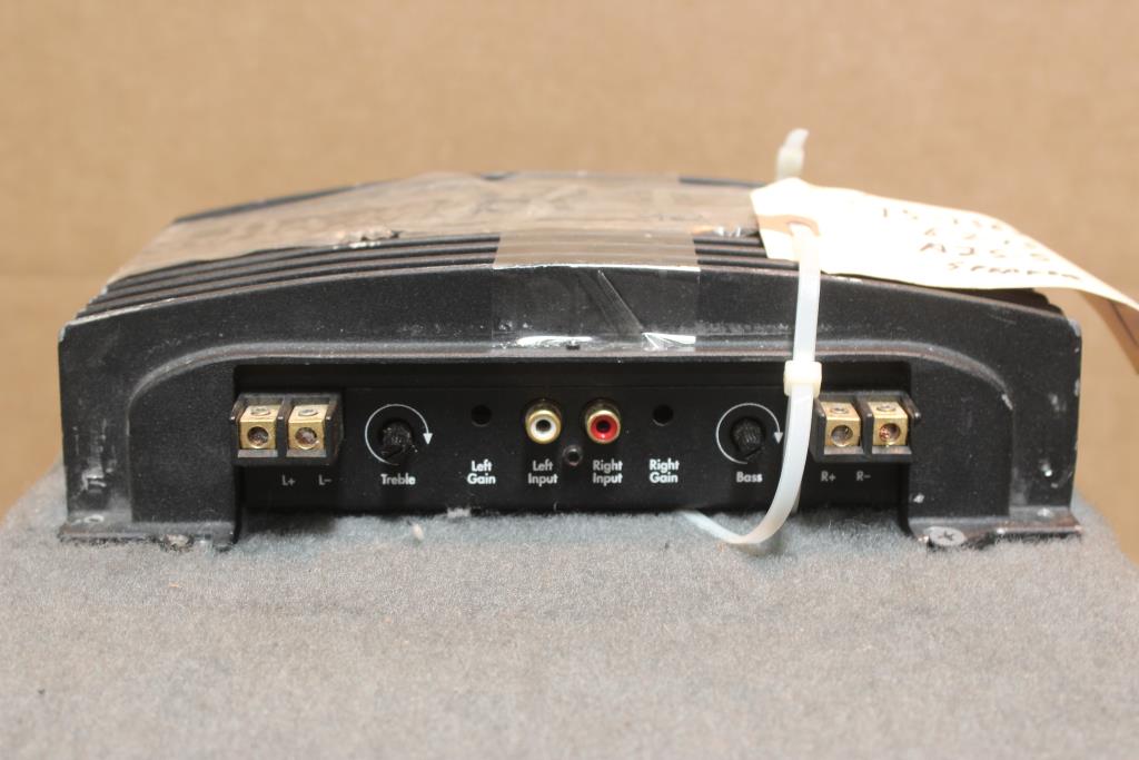 Rockford Fosgate Punch 40i Mosfet Amplifier And Speakerbox | Property Room