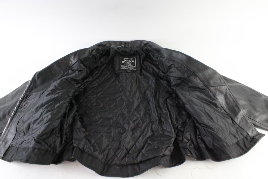 Rocky Mountain Hides Solid Genuine Buffalo Leather Jacket, 3X ...