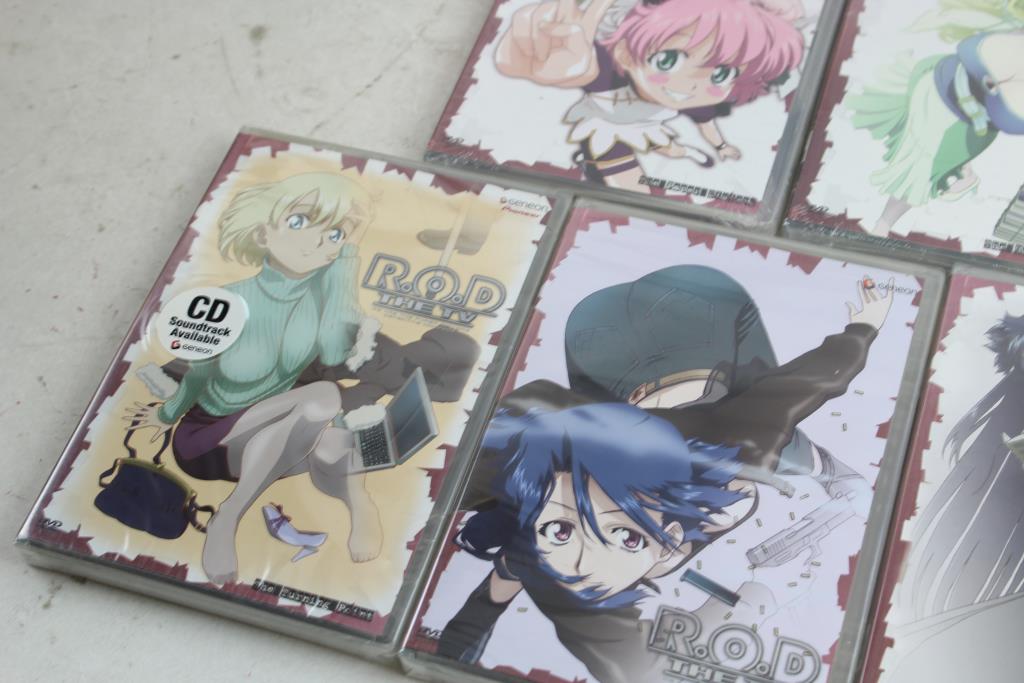 R.O.D. The TV Anime Series DVDs; 7 Pieces | Property Room