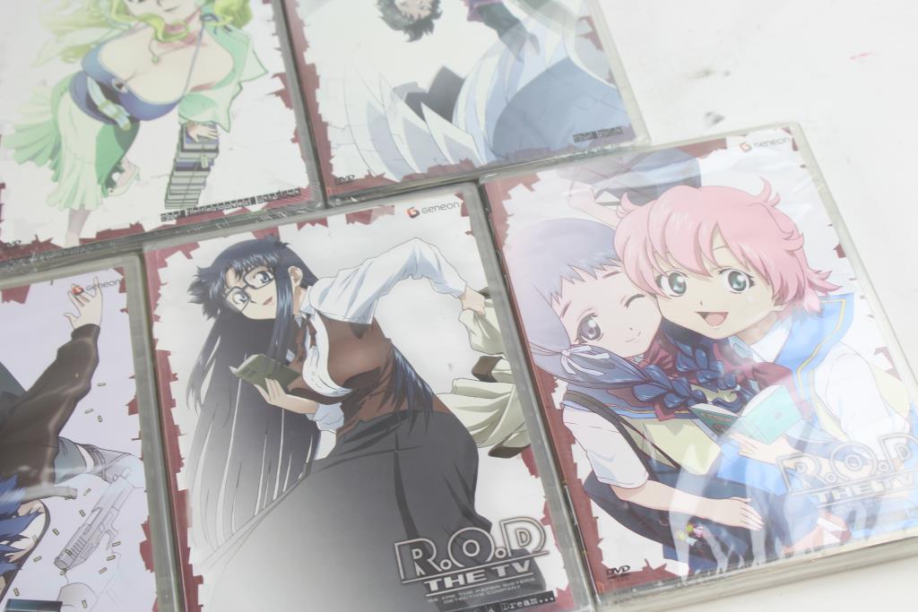 R.O.D. The TV Anime Series DVDs; 7 Pieces | Property Room