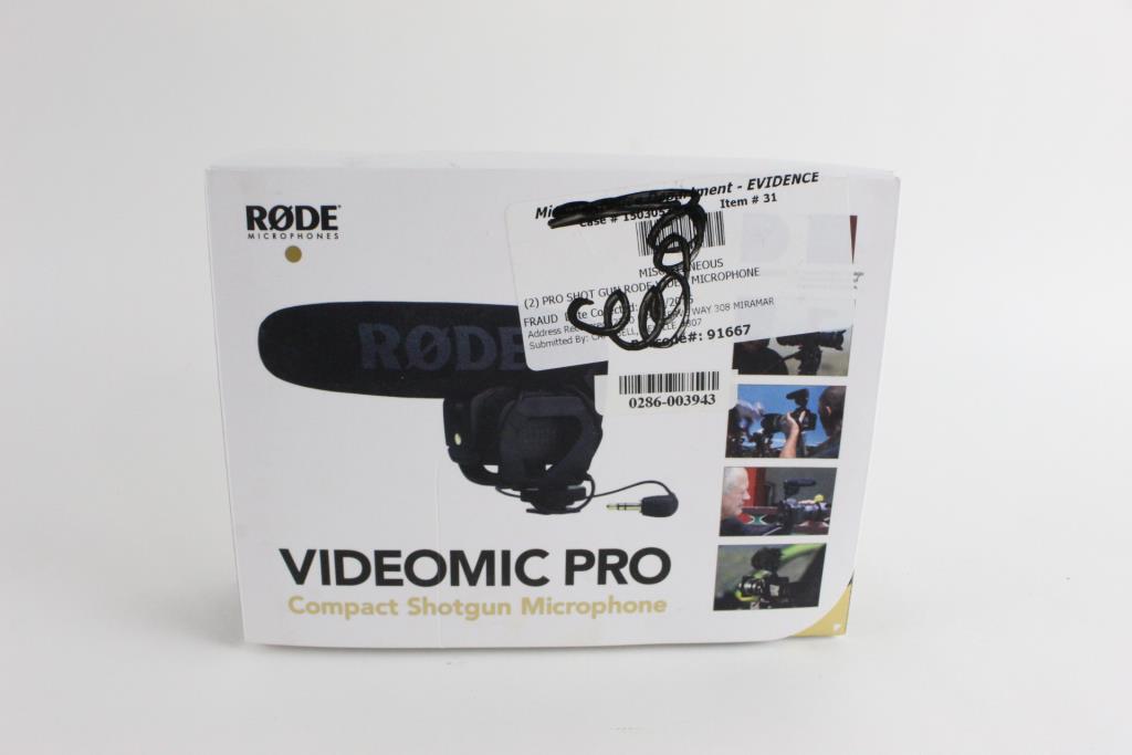 Rode VideoMic Pro Compact Shotgun Microphone | Property Room