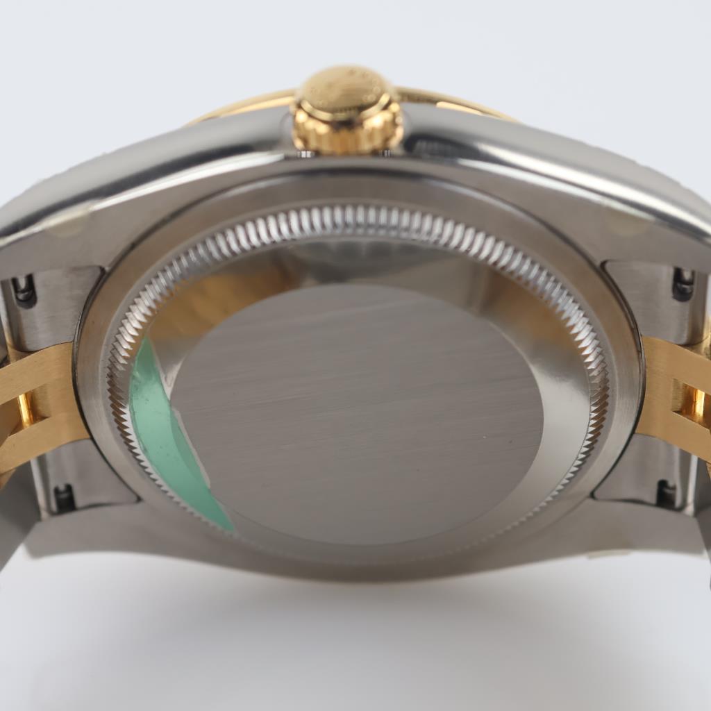 Rolex DateJust 18kt Gold Watch-Evaluated By Our Certified Gemologist ...