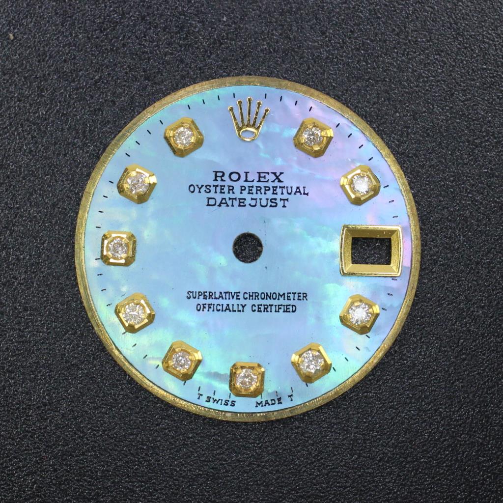 Rolex DateJust Diamond Grey Mother Of Pearl Dial | Property Room