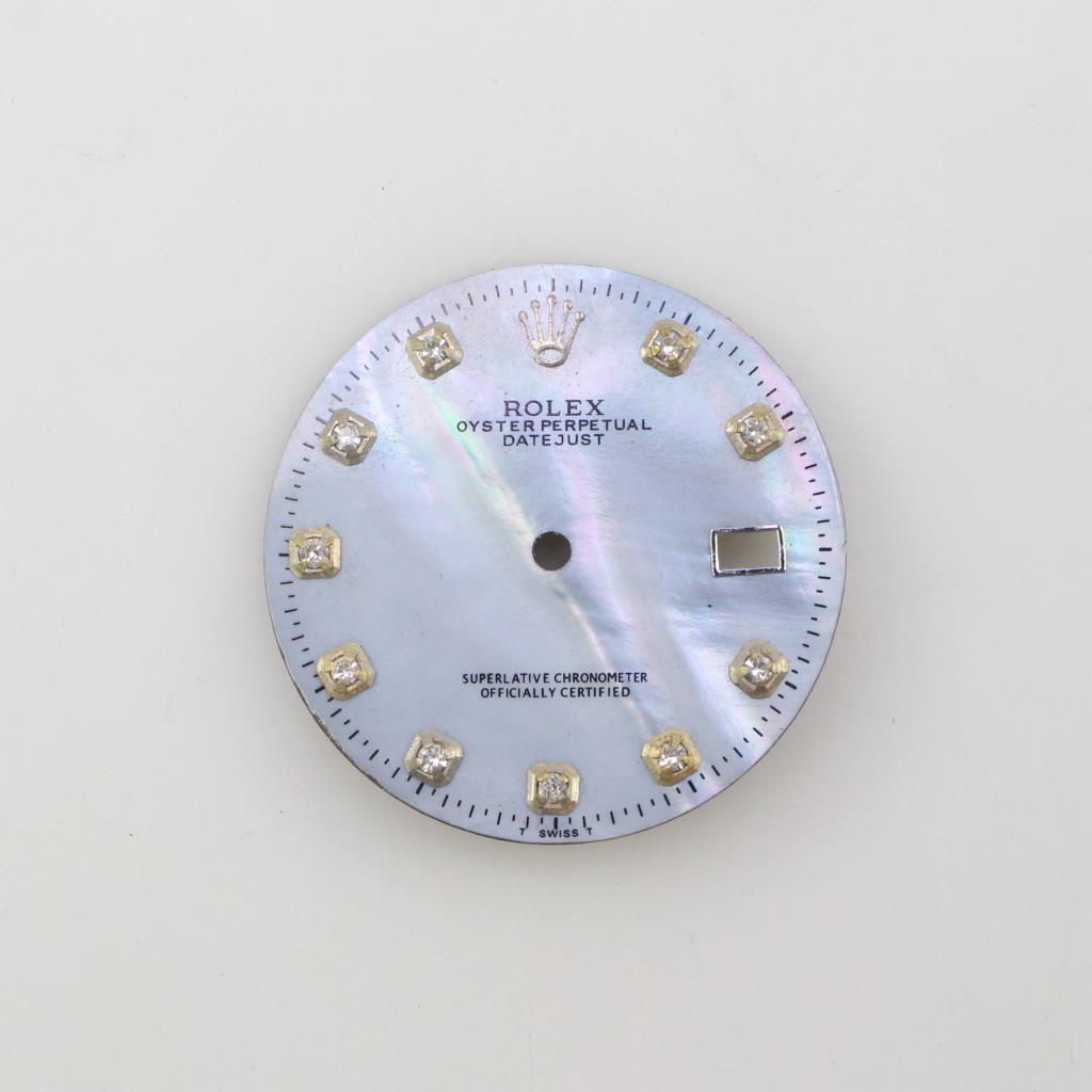 Rolex DateJust Diamond Grey Mother Of Pearl Dial | Property Room