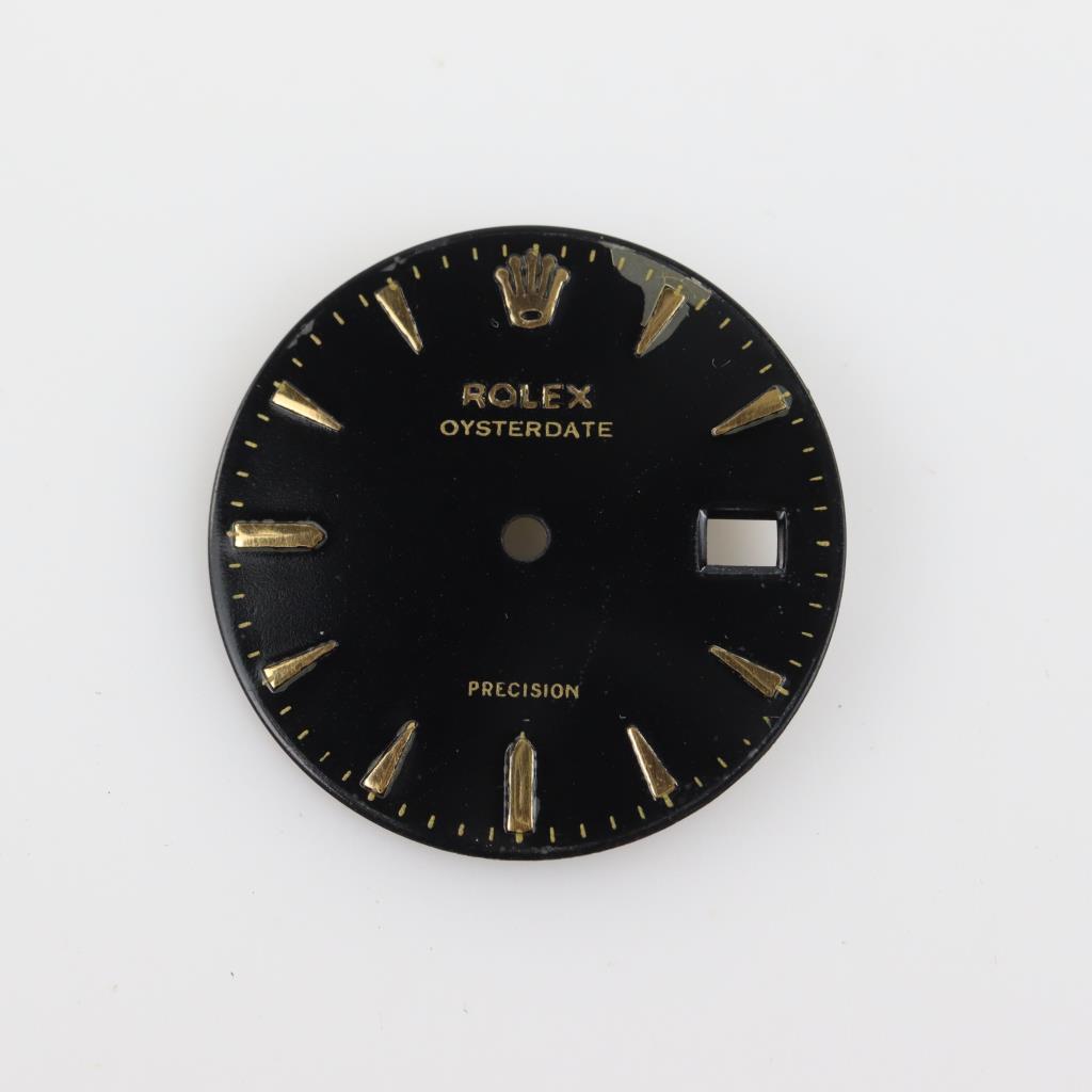 Rolex DateJust Plain Black Stick Indexes Dial | Property Room