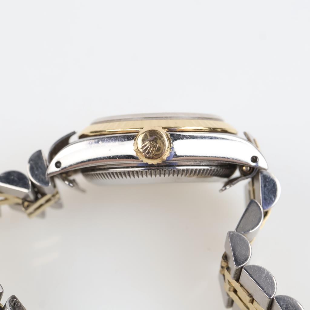 Rolex DateJust Stainless Steel And 18kt Gold Watch-Evaluated By Our ...
