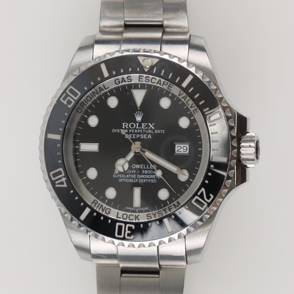 Rolex Deepsea Watch-Evaluated By Our Certified Gemologist-AGS/GIA ...