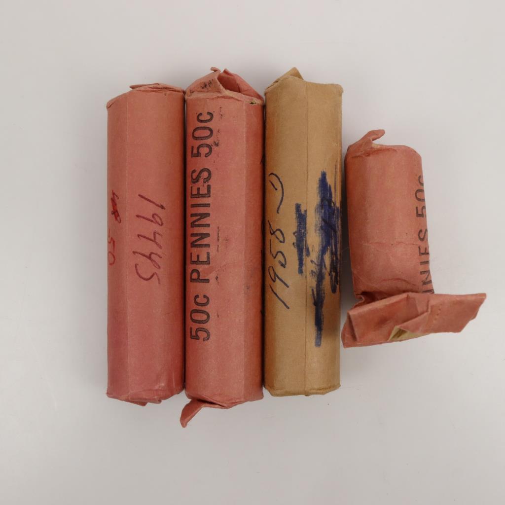 Rolled US Pennies, 1+lb | Property Room