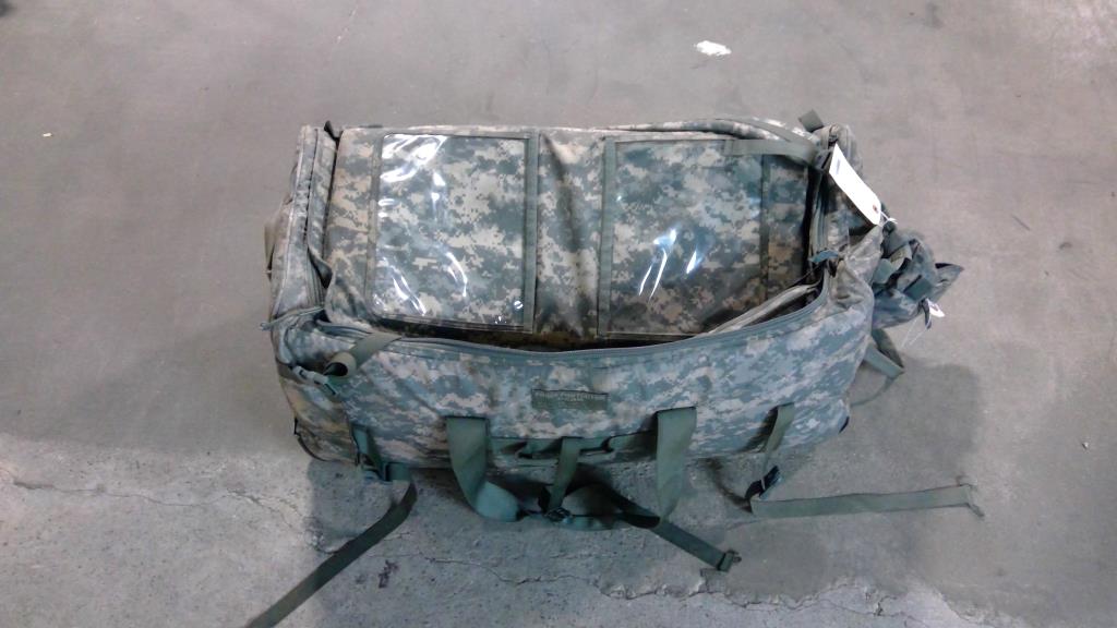 Rolling Fore Protector Bag With Bags Inside | Property Room