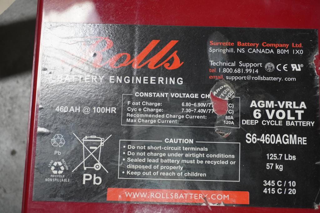 Rolls Battery VRLA AGM Battery | Property Room
