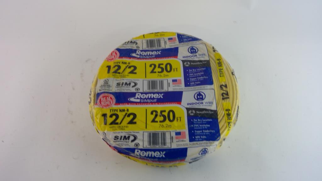 Romex Simpull Wire, 250Ft | Property Room