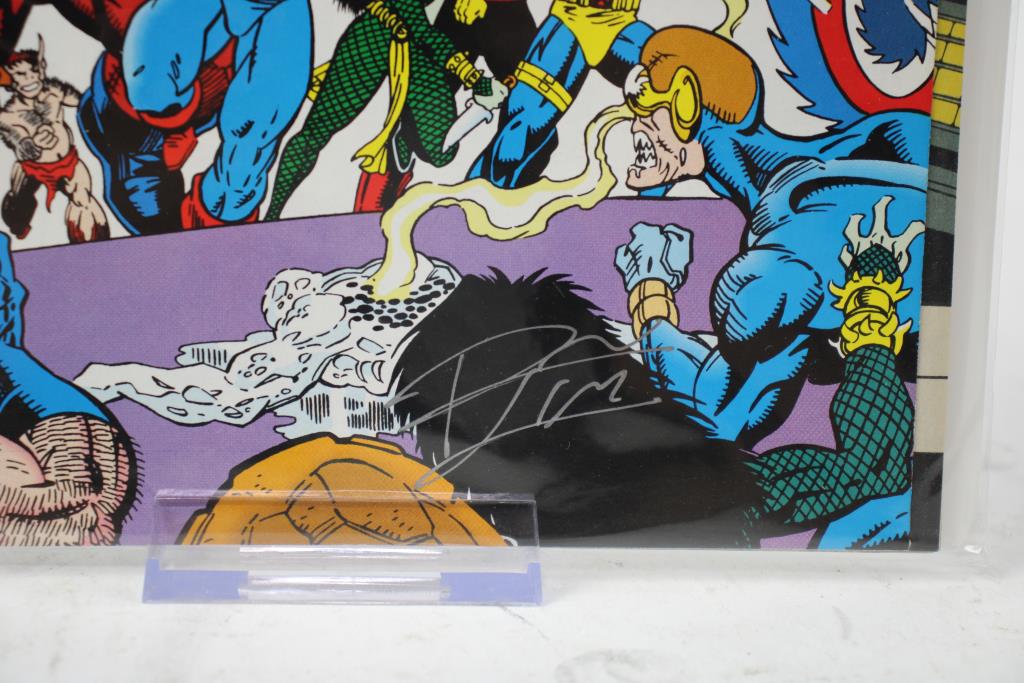 Ron Lim Autographed Infinity War Comic Book | Property Room