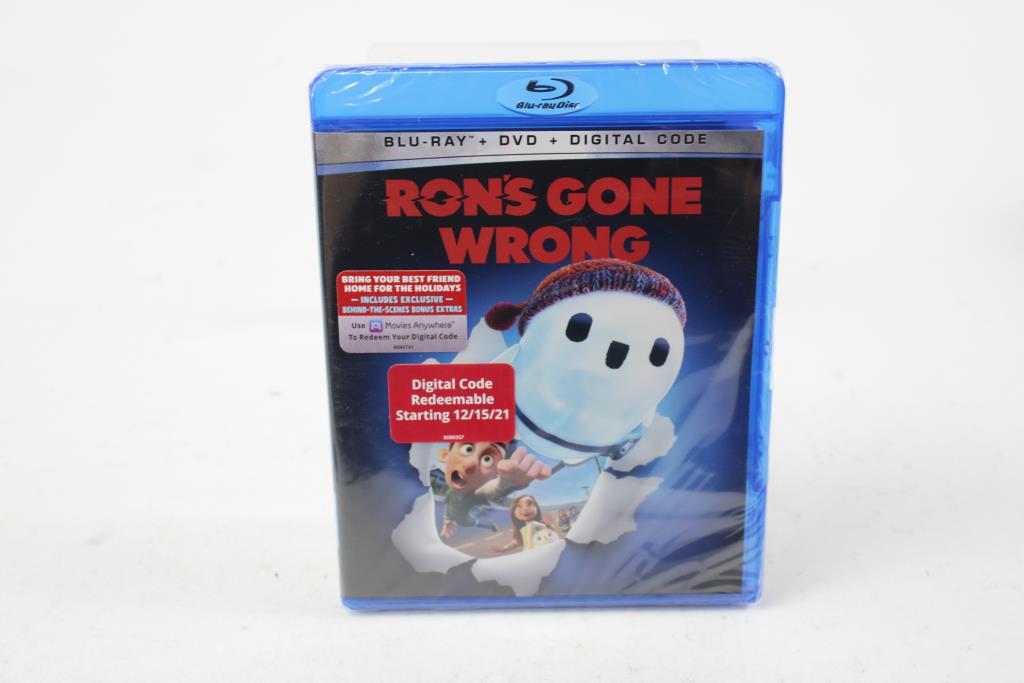 Ron's Gone Wrong Blu-Ray/ DVD | Property Room