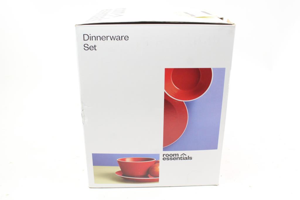 Room Essentials, 12 Piece Dinnerware Set | Property Room
