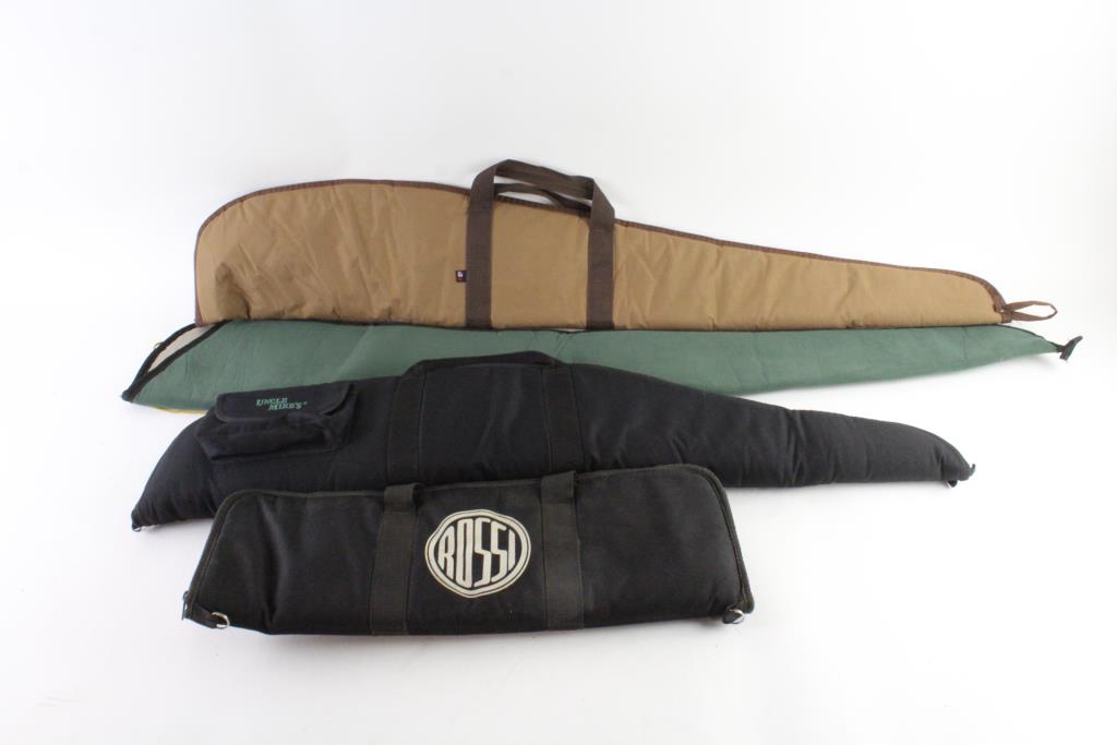 Rossi And Other Brand Soft Gun Cases, 4 Pieces | Property Room